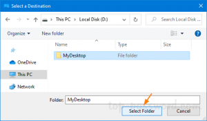 How to Move the Desktop or Document Folder to Another Drive in Windows ...
