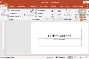How to Add or Change Slide Number in PowerPoint 2016 / 2019 | Password ...