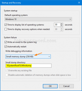 3 Ways to Configure Windows to Create Crash Dumps on BSOD | Password Recovery