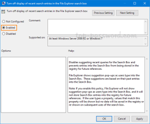 How to Disable Bing Web Results in Windows 10 Search Box | Password ...