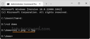 Add or Change Extensions for Multiple Files in Windows 11 | Password ...