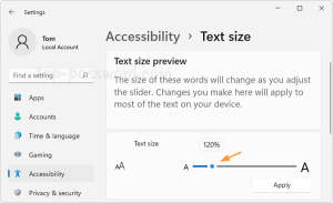 Change Font Size Windows 11 | Password Recovery