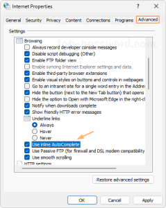 How to Enable Inline AutoComplete in File Explorer and Run Dialog in Windows 11 | Password Recovery