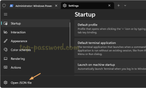 2 Methods to Reset Windows Terminal to Default Settings | Password Recovery