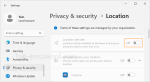 How to Enable or Disable Location Services in Windows 11 | Password Recovery