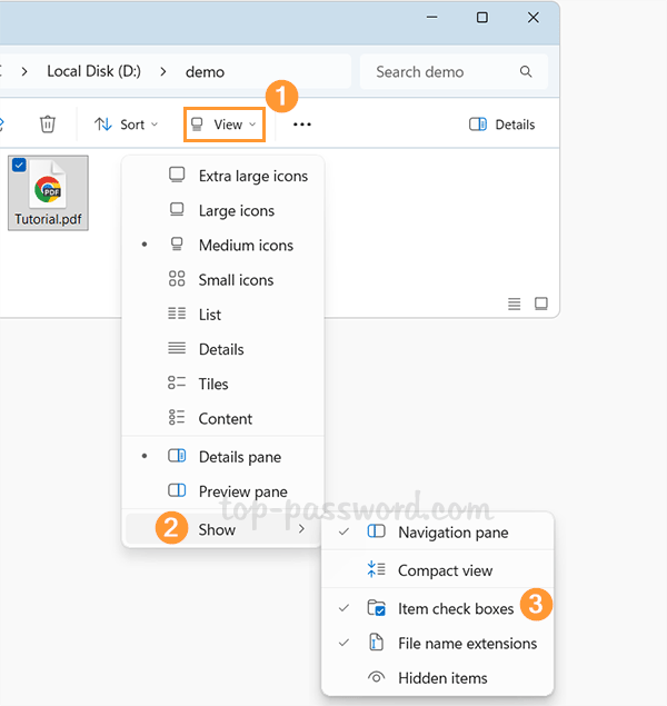 Fix: Unable to remove item checkboxes in File Explorer | Password Recovery