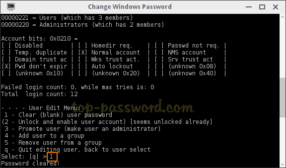 How to Clear Windows 7 / 8 / 10 Password with Parted Magic